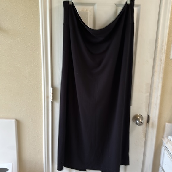 Eileen Fisher | Skirts | Eileen Fisher Woman Maxi Skirt With Back Slit ...